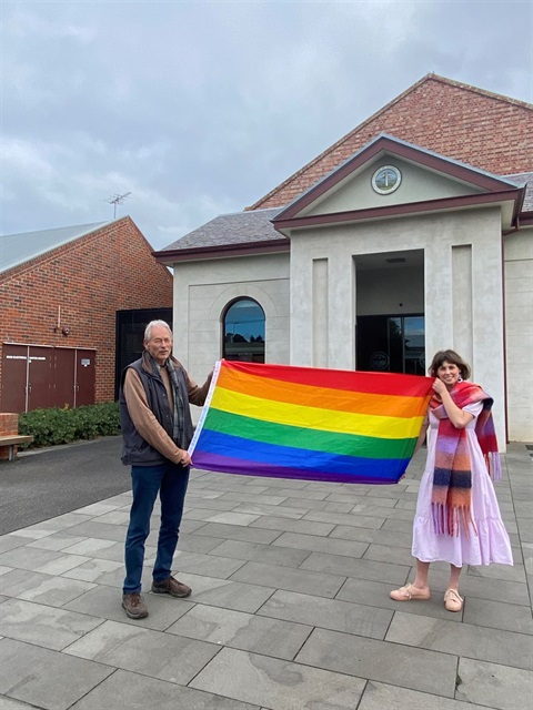 Rainbow flag flying for IDAHOBIT | Borough of Queenscliffe